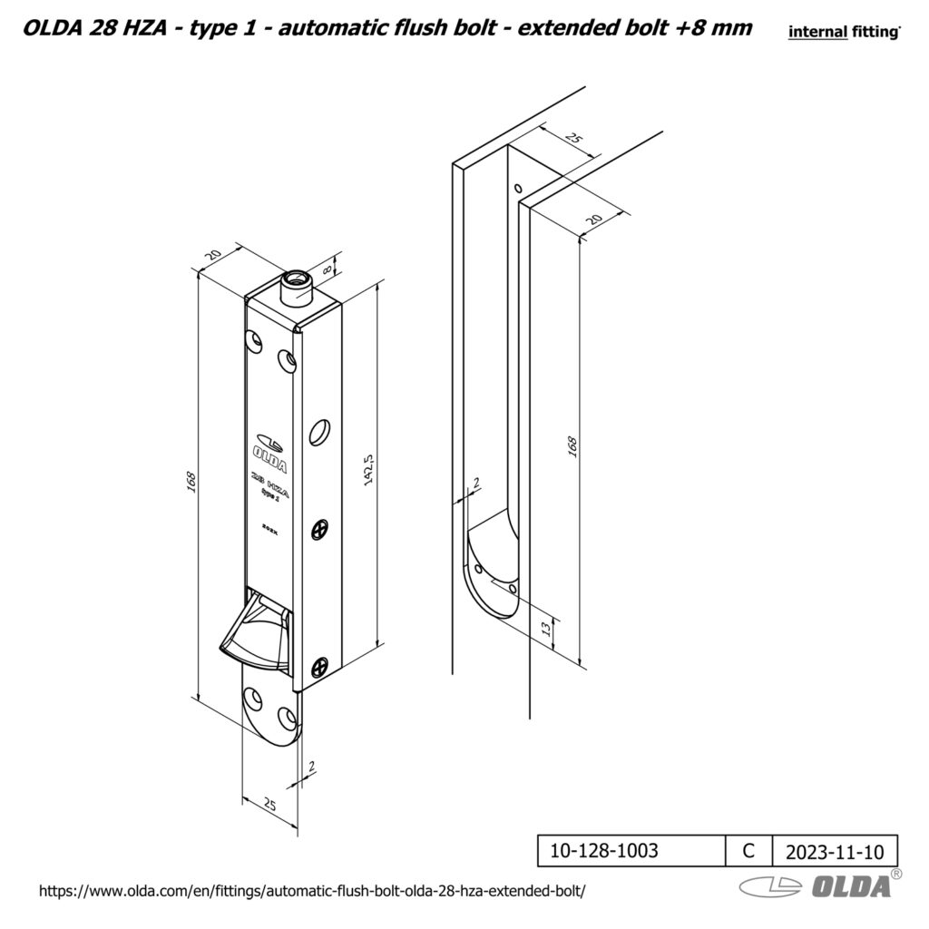 Automatisk kantregel OLDA 28 HZA – med förlängd regel – Olda